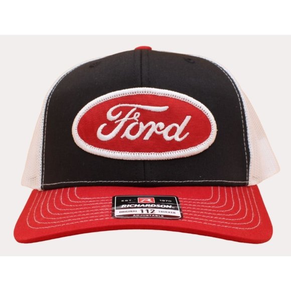 Accessories | Ford Hat Ford Vintage Trucker Hat Ford Logo Patch On ...